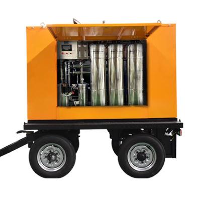 China Mobile Trailer Water Purification System with Multi-Layer Filtration for Industrial Applications - 10,000+ sqm Production Capacity for sale