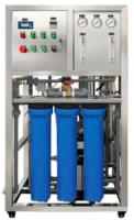 China 250L/H 1.7kW Brackish Water Reverse Osmosis Plant with 3-Stage Filtration and SS304 Construction for sale