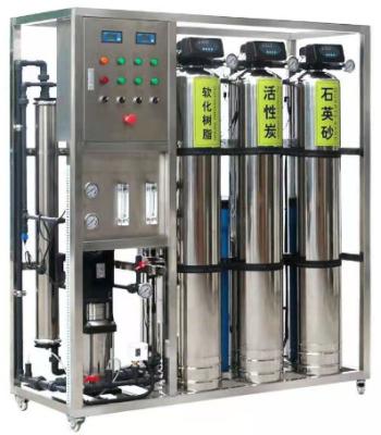 China 500L/H Brackish Water Reverse Osmosis Plant 1.7kW 380-415V SS304 Tanks for sale