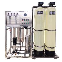 China 2TPH Brackish Water Reverse Osmosis Plant 3.0kW 380-415V 2xFRP Tanks SS304 Skid for sale