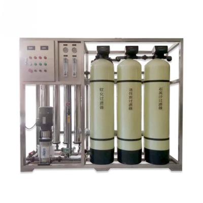 China 2TPH Brackish Water Reverse Osmosis Water Plant 3.0kW 380-415V 3xFRP Tanks for sale