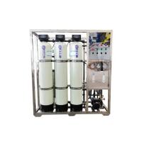 China 250L/H Brackish Water Reverse Osmosis Plant 1.7kW 380-415V 3xFRP Tanks SS304 Skid for sale