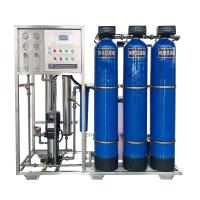 China 1.5TPH Brackish Water Reverse Osmosis Plant 3.0kW 380-415V SS304 Skid Mount with 3 FRP Tanks for sale