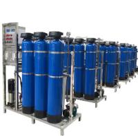 China 500L/H 1.7kW 380-415V 3xFRP Tanks Brackish Water Reverse Osmosis Water Plant for sale