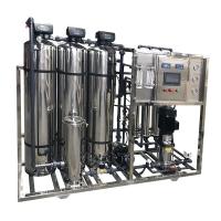 China 1TPH Brackish Water Reverse Osmosis Water Plant 2.1kW 380-415V 3xSS304 Tanks for sale