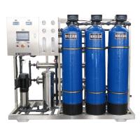 China 3TPH 5.5kW 380-415V 3xFRP Tanks Brackish Water Reverse Osmosis Water Plant for sale