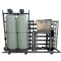 China 6TPH 38,400 GPD Brackish Water Reverse Osmosis System 7.9kW 380-415V 2xFRP Tanks for sale