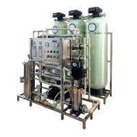 China 6TPH Brackish Water Reverse Osmosis Plant 7.9kW 380-415V 3xFRP Tanks SS304 Skid for sale