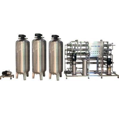 China 8TPH Brackish Water Reverse Osmosis Water Plant 14kW 380-415V SS304 Tanks for sale