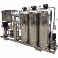 China 5TPH Brackish Water Reverse Osmosis Plant 7.4kW 380-415V SS304 Tanks RO System for sale