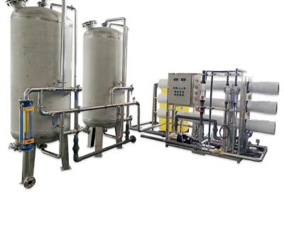 China 10TPH Brackish Water Reverse Osmosis Water Plant 19kW 380-415V SS304 Tanks BWRO System for sale