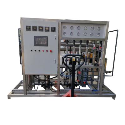 China 1500LPH Ultrapure Water Machine with 18MΩ·cm Resistivity - Double Stage RO+EDI System, 380V Power Supply for sale