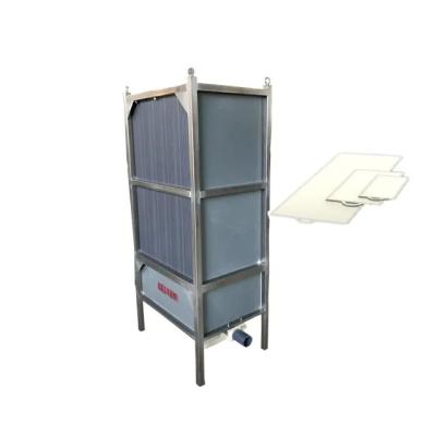 China PVDF MBR Flat Sheet Membrane for Medical Waste Treatment 0.1-0.4um Pore Size for sale