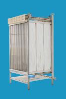China Reinforced PVDF MBR Curtain Membrane Module 10 sqm for Landfill Leachate Treatment for sale