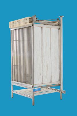 China Reinforced PVDF MBR Curtain Membrane Module 10 sqm for Landfill Leachate Treatment for sale