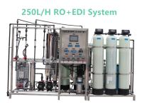 China EDI Pure Water Treatment System 2000LPH for Pharmaceutical Industry for sale