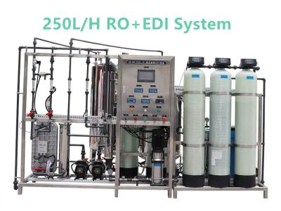 China EDI Pure Water Treatment System 2000LPH for Pharmaceutical Industry for sale