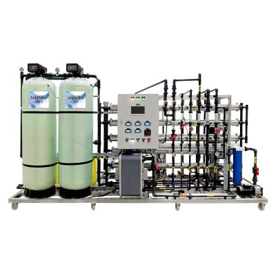 China Industrial Reverse Osmosis Water Filter Machine 1500L/H with EDI Ultrapure System for sale