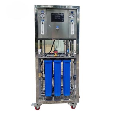 China 250 LPH Commercial Reverse Osmosis Plant 99% Desalination Rate SS304 Drinking Water Purifier for sale
