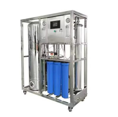 China 500 L/H Industrial Reverse Osmosis Water Purification System 1.7kW 220V RO Plant for sale