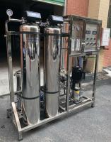 China 500L/H 1.7kW 380V SS304 Storage Tank Reverse Osmosis Water Plant Commercial Water Treatment for sale