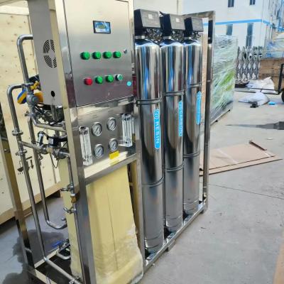 China 500L/H Brackish Water Reverse Osmosis Plant 3xSS304 Tanks 1.7kW 220V for sale