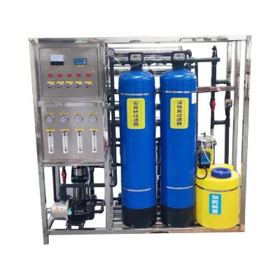 China 1.5tph Brackish Water Reverse Osmosis Plant 2xFRP Tanks 3.0kW 380V for Farm Industry for sale