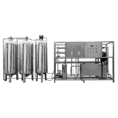China 2TPH SS304 Brackish Water Reverse Osmosis Water Plant 3.0kW 380V 50Hz for sale