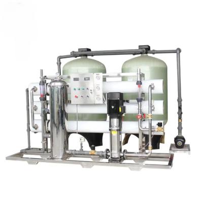 China Industrial Reverse Osmosis System 5TPH FRP Tanks 380V 50Hz Water Purification Equipment for sale