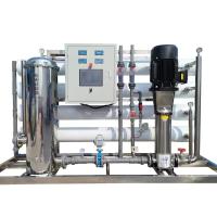 China 8TPH SS304 Industrial Reverse Osmosis Pure Water Machine 380V 14kW for sale