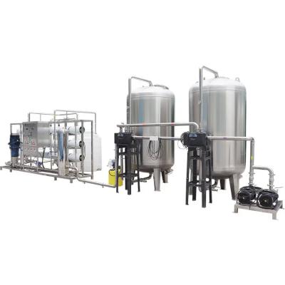 China Customizable 10TPH Two Stage RO Purified Water System 304 Stainless Steel 380V for sale