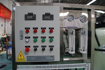 China Brackish Water Reverse Osmosis System 1 TPH SS304 Skid Mount 2.1kW TDS Under 2000ppm for sale