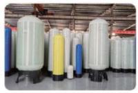 China FRP Filter Tank φ200×890 2.5 Inch Top Thread 0.2-0.4 T/H Water Treatment for sale