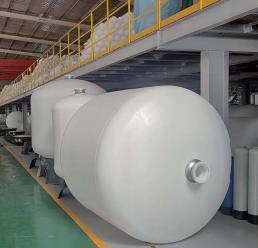China FRP Pressure Tank 1354 φ325×1400mm 2.5 Thread 2.0-2.5 T/H Vacuum Cured for sale