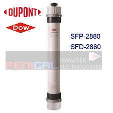 China DuPont SFP-2880 DOW UF Membrane 8 inch 88 m² Ultrafiltration Module for Water Treatment for sale