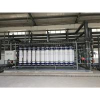 China 100 TPH Industrial UF System for Seawater Desalination Pretreatment 26400 GPD for sale