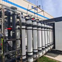 China 30-50 TPH Ultrafiltration System SDI 5-8 Inlet Tolerance Reinforced PVDF Membrane for Challenging Water for sale