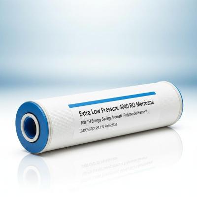 China Extra Low Pressure 4040 RO Membrane 2400 GPD 100 PSI Aromatic Polyamide TFC for sale