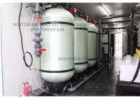 China Containerized Brackish Water Reverse Osmosis System 100 m³/day 70% Recovery 20ft for sale