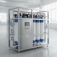 China Industrial Reverse Osmosis Water Treatment System 20000 GPD SS316L Frame Automatic TDS Control 380V 50Hz for sale