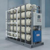 China Brackish Water Reverse Osmosis System 5000 GPD 98% TDS Removal FRP Housing 380V for sale