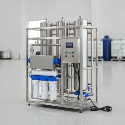China Commercial Reverse Osmosis Water Treatment System 3000 GPD SS304 UV Sterilizer Auto Flush 220V for sale