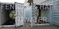 China Containerized BWRO System 200 m³/day 70% Recovery 1.56 kWh/m³ Energy Efficiency 20 ft for sale