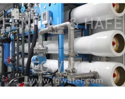 China Containerized BWRO System 2000 m³/day 70% Recovery 1.05 kWh/m³ Energy Consumption for sale