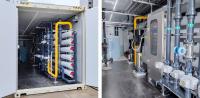 China Dual Module Scalable Containerized RO System with 1000m3/day Capacity and N+1 Redundancy in Twin 40ft ISO Parallel Modular Design for sale