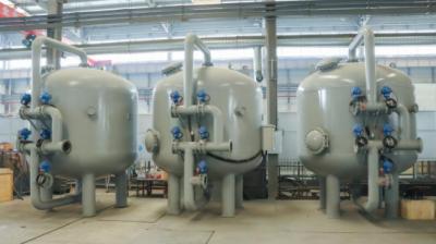 China Industrial Multi Media Filter Vessel with High Flow Capacity and Customized Design for Water Purification for sale