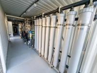 China 200 m³/day Integrated UF RO Containerized Water Treatment System with 70% Recovery Rate in 40ft Container for sale