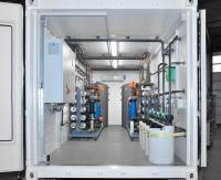 China 500 m³/day High-Efficiency Containerized BWRO Desalination Plant with Energy Recovery System for sale