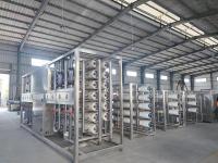 China 500L/H Capacity Commercial Reverse Osmosis Water Purification System with 3 FRP Pretreatment Tanks and High Purification Efficiency for sale