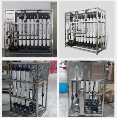 China 5000TPD Ultrafiltration Water Treatment Plant with 0.08μm Pore Size and 92-98% Recovery Rate for sale